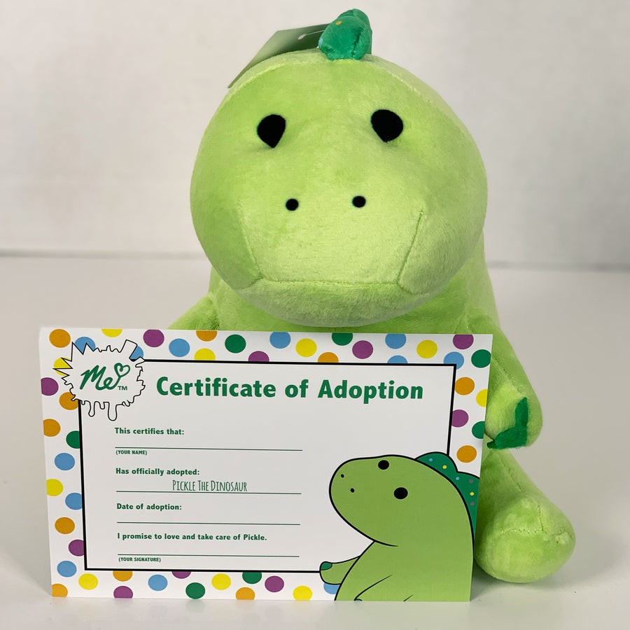 Pickle The Dinosaur Plush – ME Merch